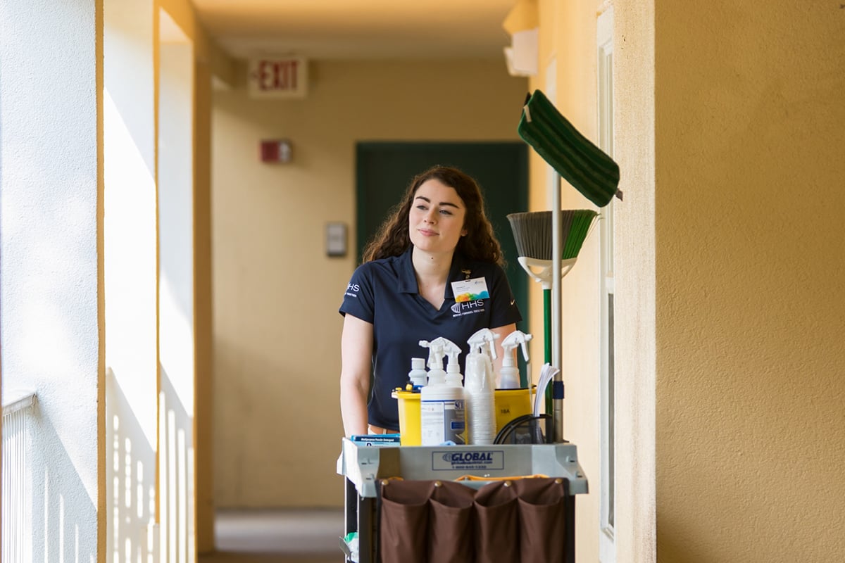 Housekeeping Services » Solutions » HHS