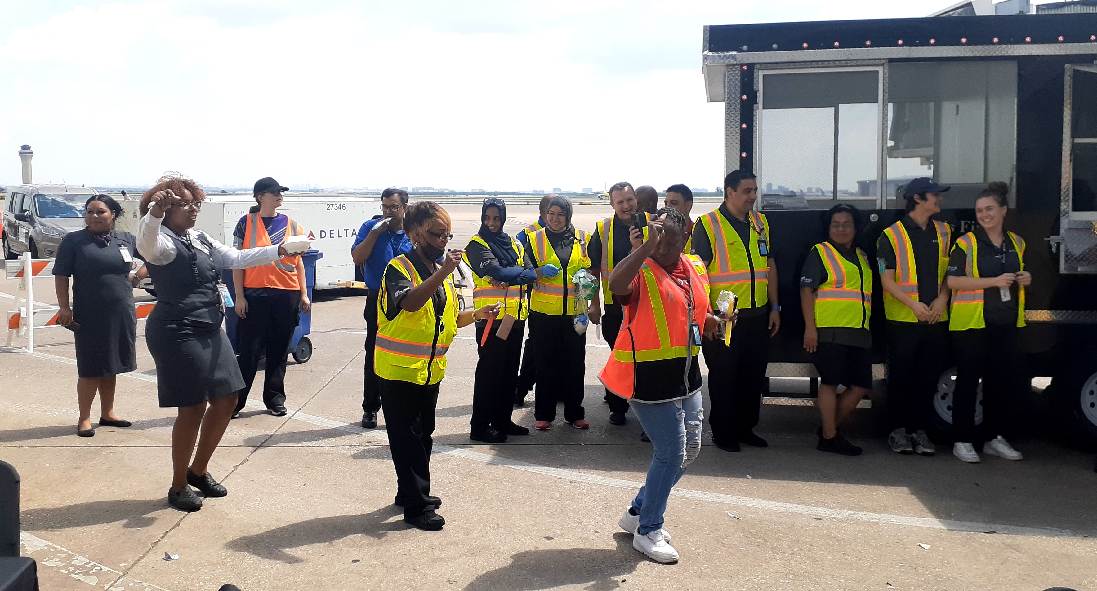 David Beavers Leads Aircraft Cabin Cleaning Team to Success