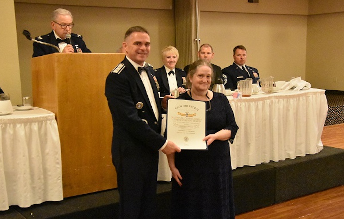 Civil Air Patrol National Commander Recognizes HHS Director Julie Moses ...