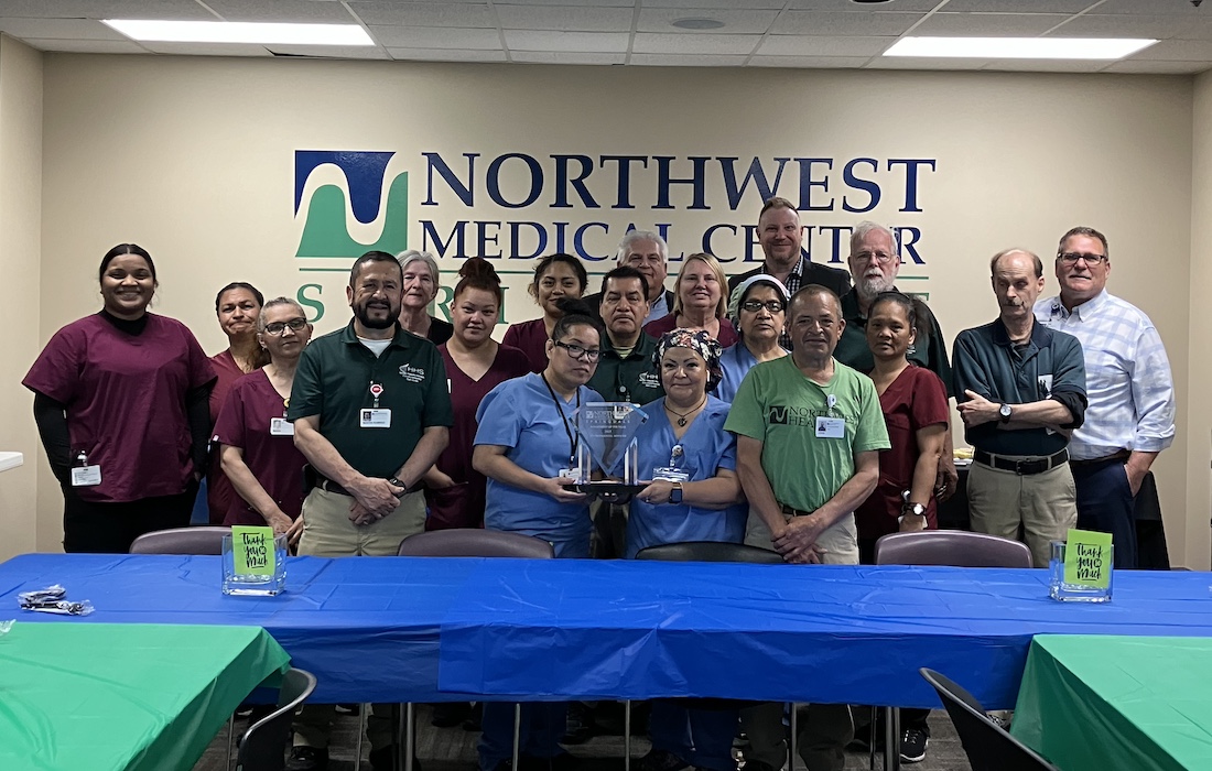 Setting the Standard: HHS EVS Team named Hospital Team of the Year