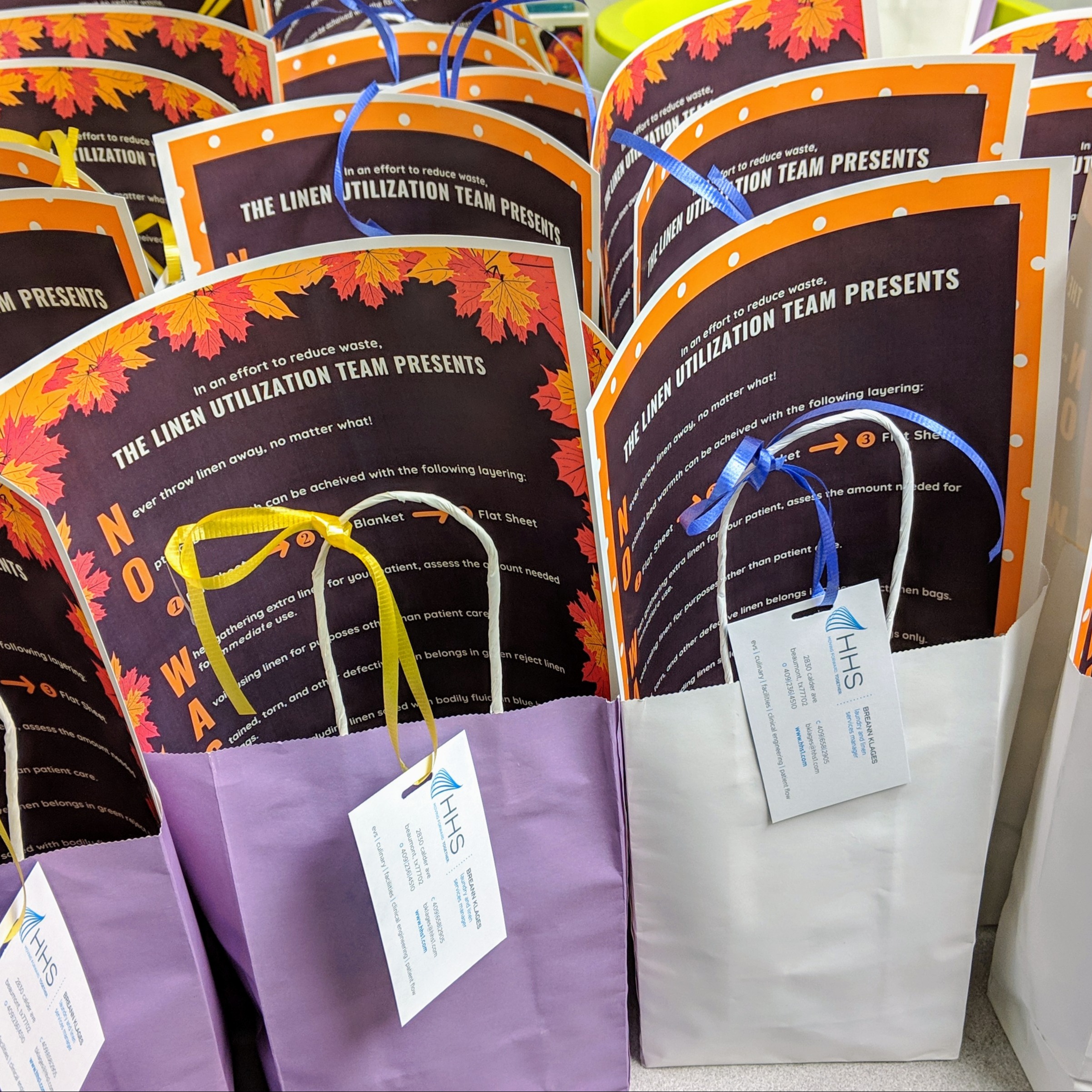 Managers Support Facilities in Reducing Linen Waste