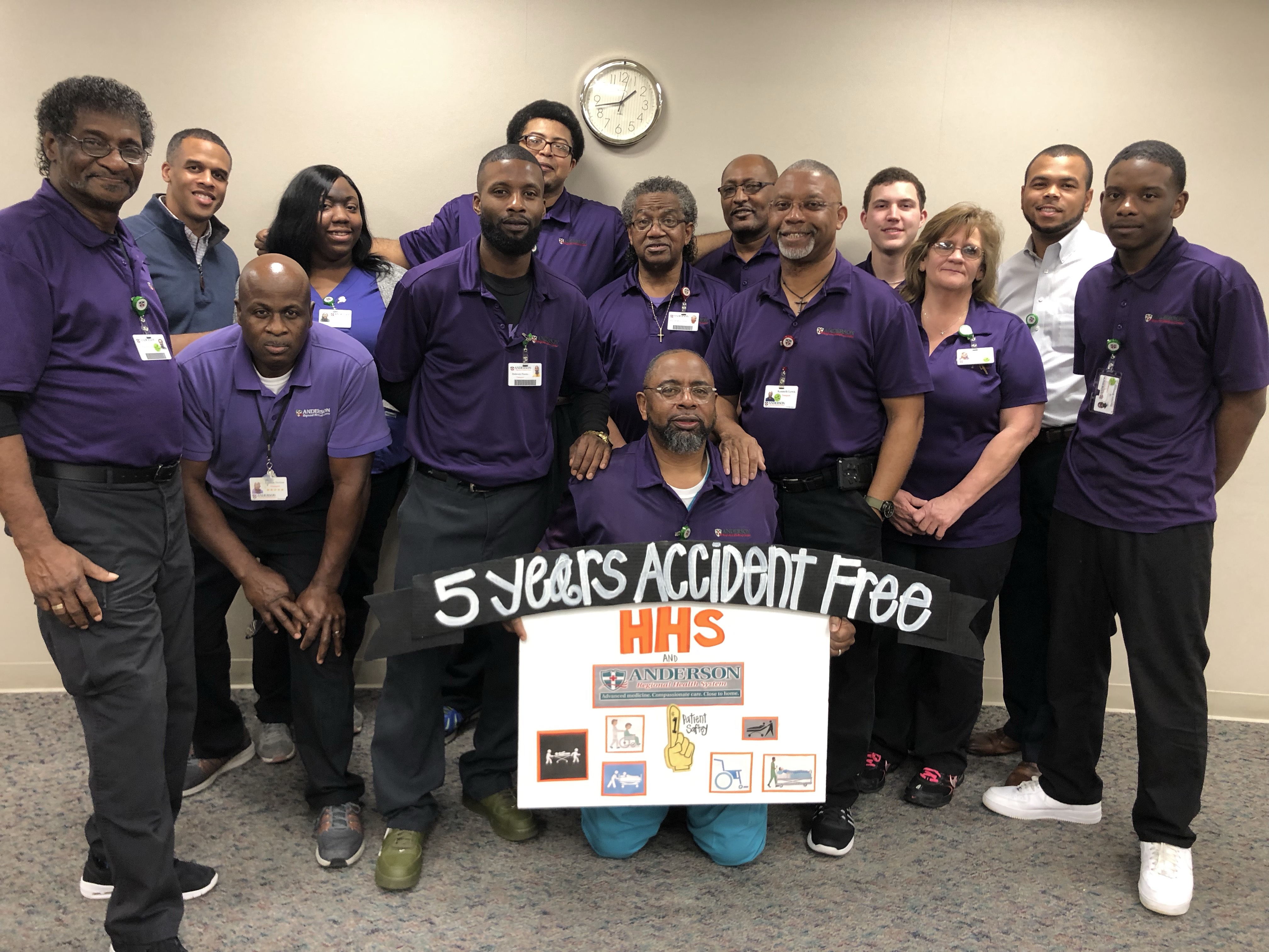 Transport Team Reaches Five Years Without an Injury